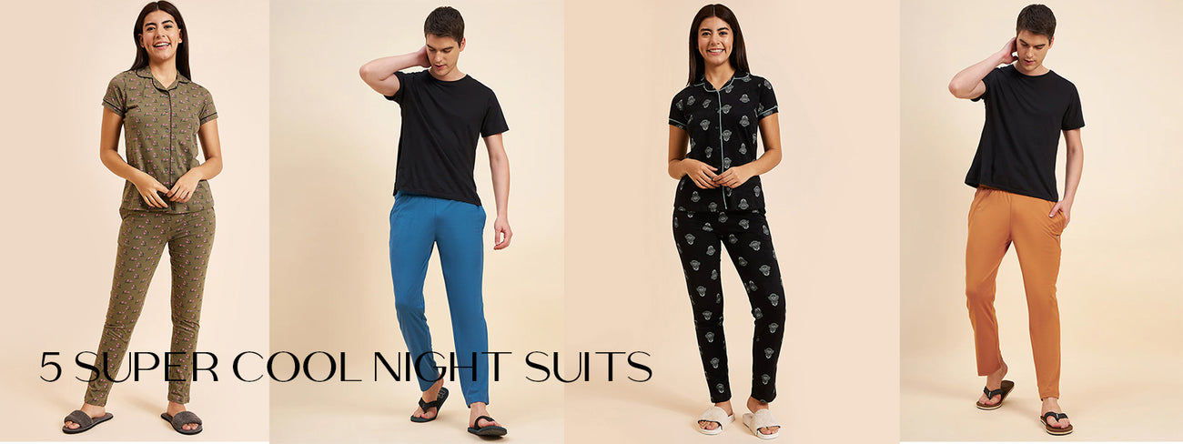 5 Super Cool Night Suits That You Can Wear at a Pyjama Party - Sweet ...