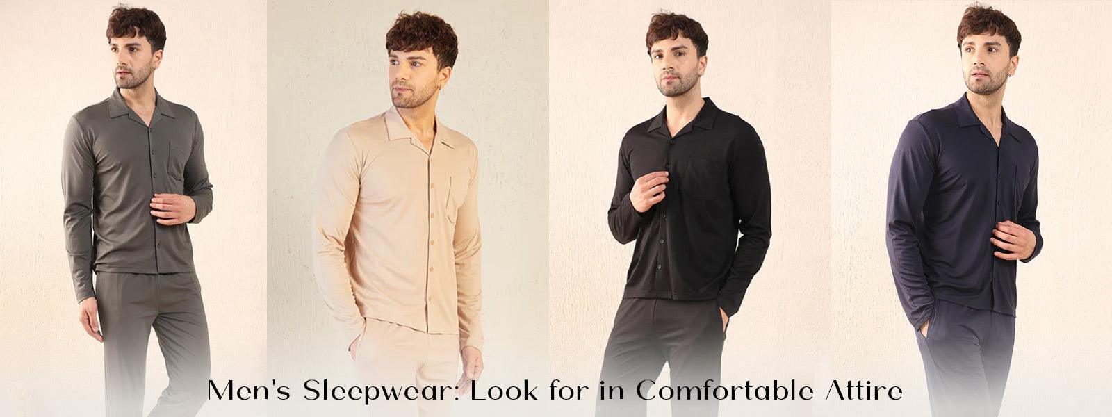 Men's Sleepwear: What to Look for in Comfortable Attire - Sweet Dreams