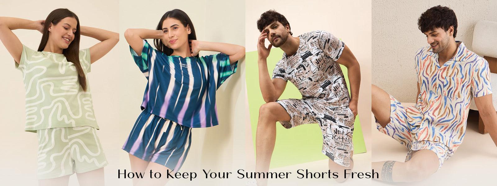 How to Keep Your Summer Shorts Fresh and Sweat-Free All Day - Sweet Dreams