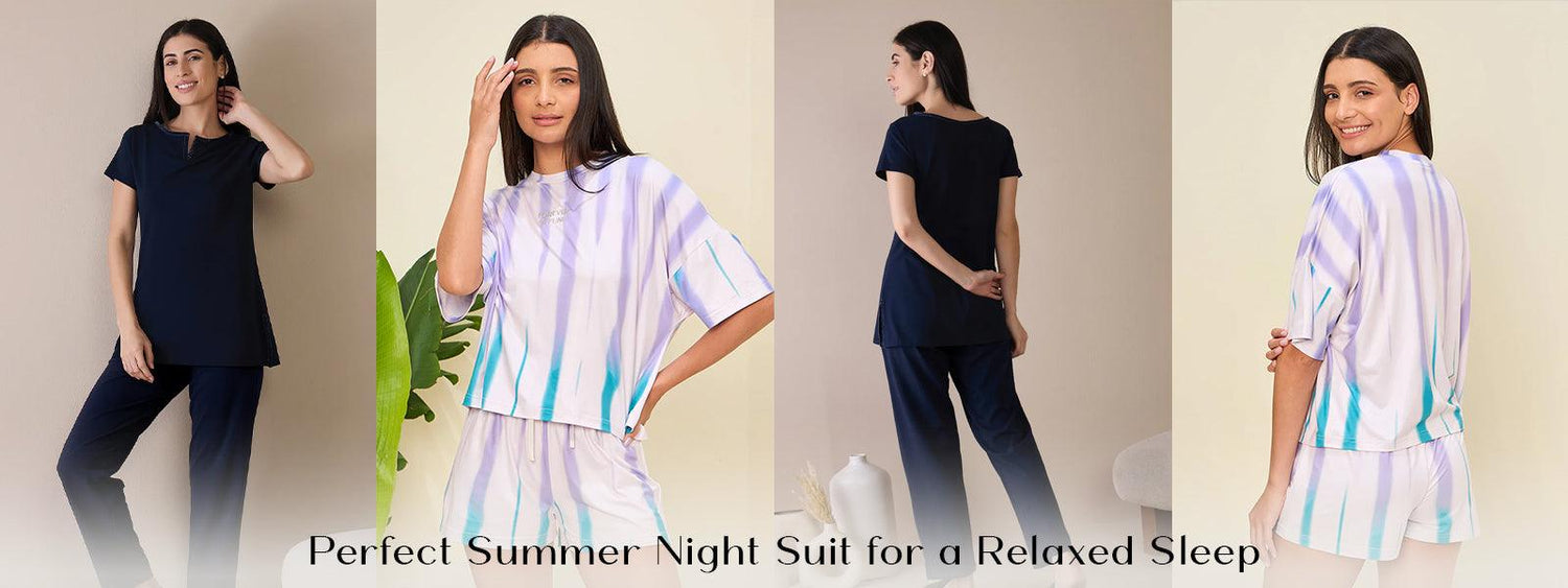 How to Choose the Perfect Summer Night Suits - Sweet Dreams