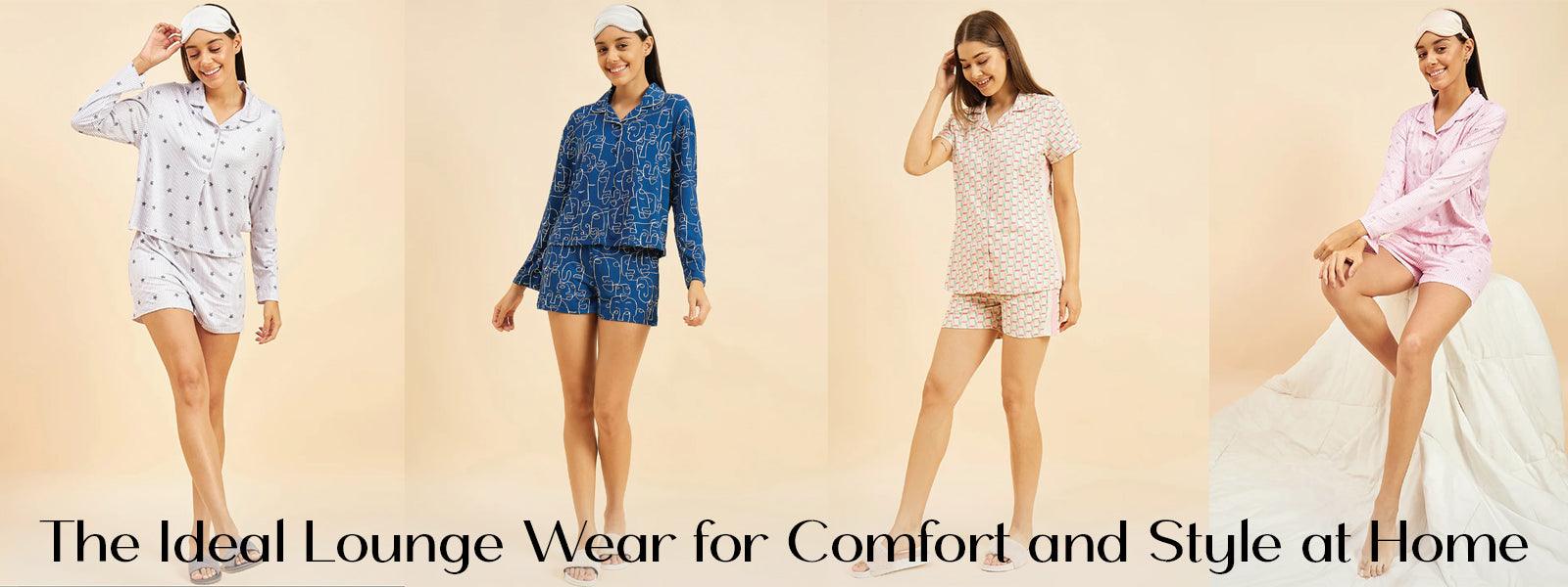 Women Short Sets: The Ideal Lounge Wear for Comfort and Style at Home ...